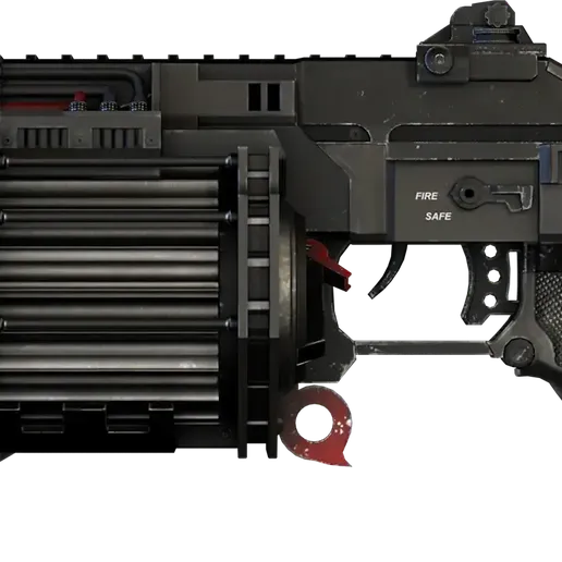 OBJ file Magnetron 3d model COD Advanced Warfare exo zombies 🎲 ・Model ...