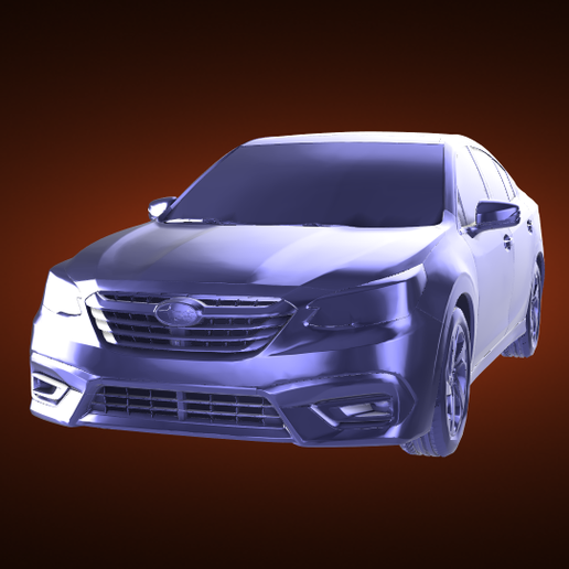 OBJ file Subaru Legacy Touring XT 2021. 🏠 ・3D printable model to ...