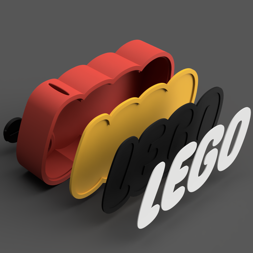 🏦 LEGO Piggy Bank・ STL File for 3D printing・Cults