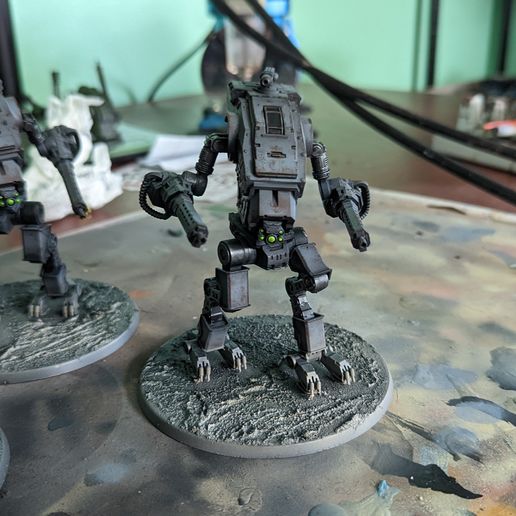 🎲 Armiger - Armor Bearer Mechanical Warrior Knight・ 3D File for ・Cults
