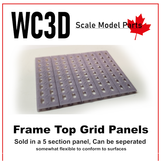 🚚 Truck Catwalk Section, Frame Deck Walkway・ STL File for 3D printing・Cults