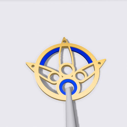 🎭 Yuna's Summoner Staff・Archivo STL para ・Cults