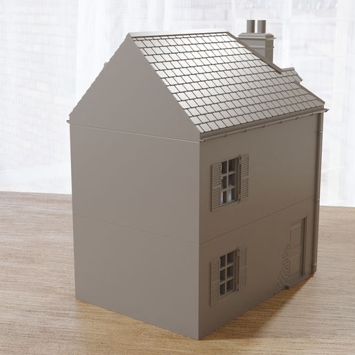 🏠 Sainte Mere Eglise French Row House Cottage DS T2 Wargaming Terrain ...