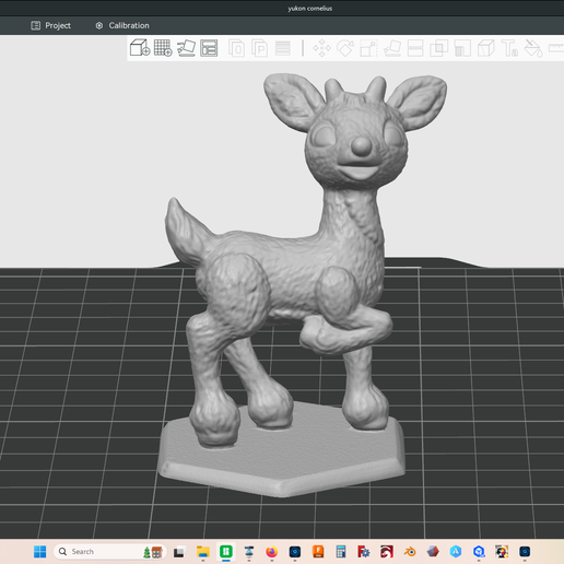 STL file Rudolph the reindeer from rudolph the red nosed reindeer 🎄 ・3D ...
