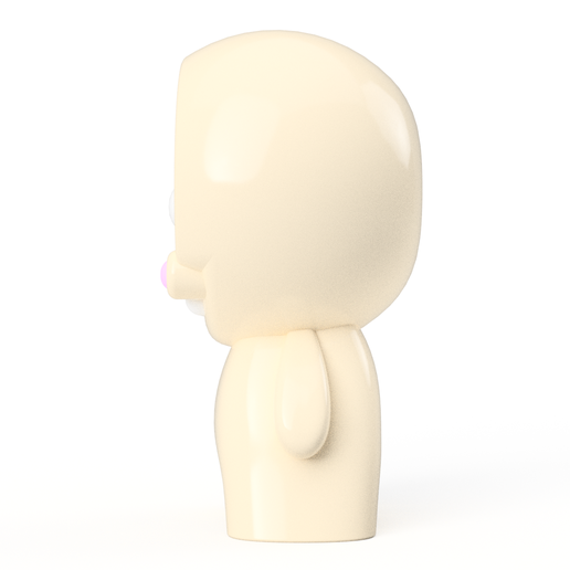 STL file 3D Printable Cute Bonehead Skeleton Figure STL - Ideal for ...