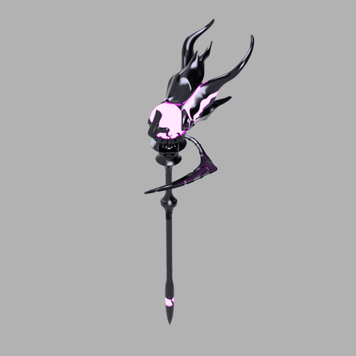 🧙 Black Mage Arm - Stardust Rod・ 3D File for 3D printing・Cults