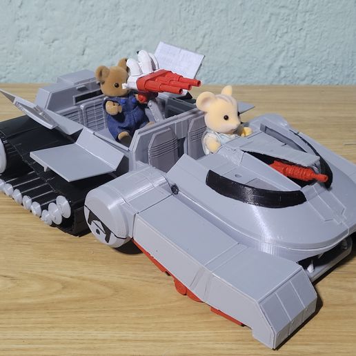 3D printed The Thunder Tank • made with Creality 3v se・Cults