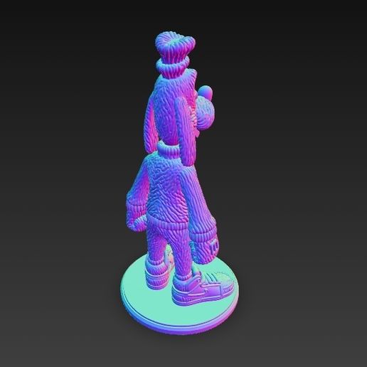 🗿 Goofy Inspired Modern Streetwear Figurine・ STL File for 3D printing・Cults