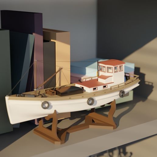 🎣 3D Printing RC Fishing Boat・ STL File for ・Cults