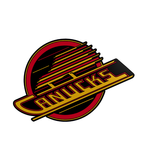 🏒 Vancouver Canucks Alternate Logo・Archivo STL para Impresión 3D・Cults