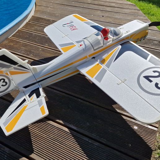 🛩️ 3D printed RC airplane in hybrid design・3D Print・Cults