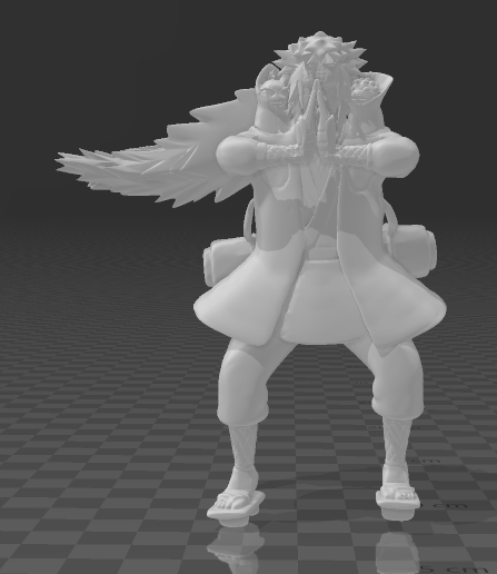 STL file Jiraiya Sennin mode 🦸 ・3D printer design to download・Cults