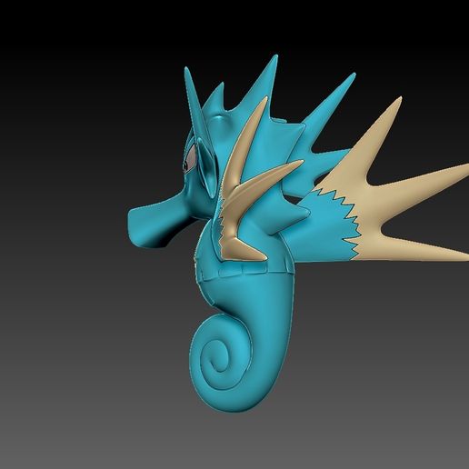 🐉 Pokemon horsea evolution pack・ STL File for ・Cults
