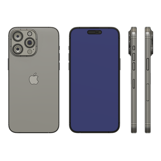 STL file iPhone 15 Pro Max 📱 (STEP)・3D printer design to download・Cults