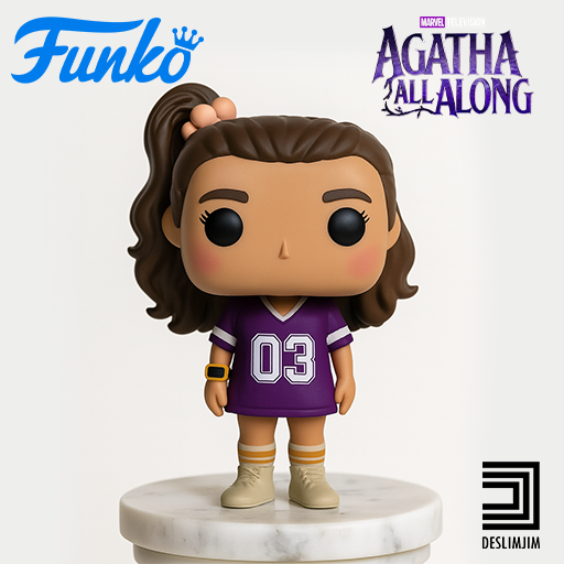 🦸 Agatha All Along 80's Marvel - Funko Pop Toyart・ 3D File for 3D ...