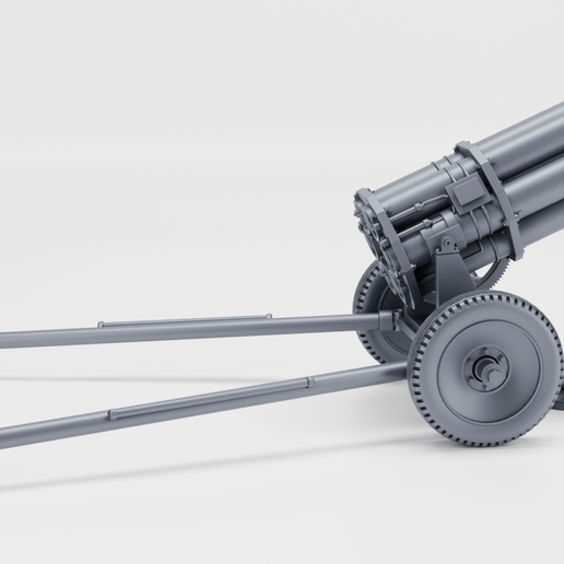 🚀 Rocket launcher 15cm Nebelwerfer 41 (Germany, WW2)・ 3D File for 3D ...