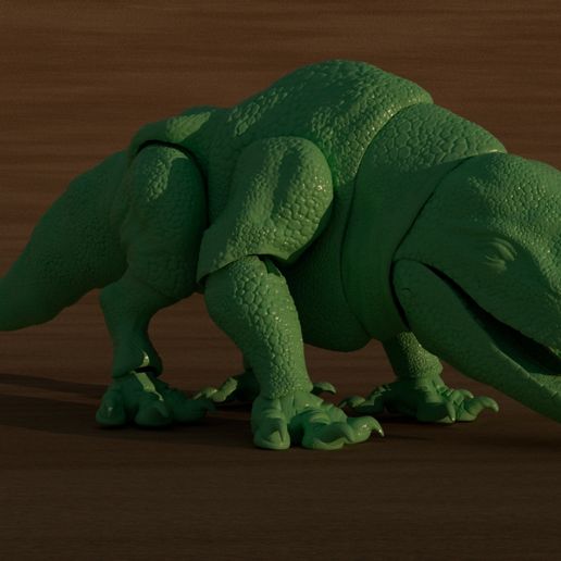 1 12 scale Dewback articulated with saddle・ STL File for 3D printing・Cults