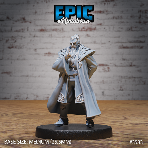 3D file Blade Master ‧ DnD Miniature ‧ Tabletop Miniatures ‧ Gaming ...