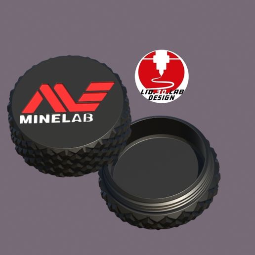 Fichier STL BOITE A TROUVAILLE MINELAB v2 FINDS COINS BOX MINELAB v2 📦 ...