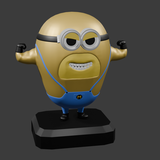 👹 Mega Minion Strong / MY FAVORITE VILLAIN 4・ STL File for 3D printing ...