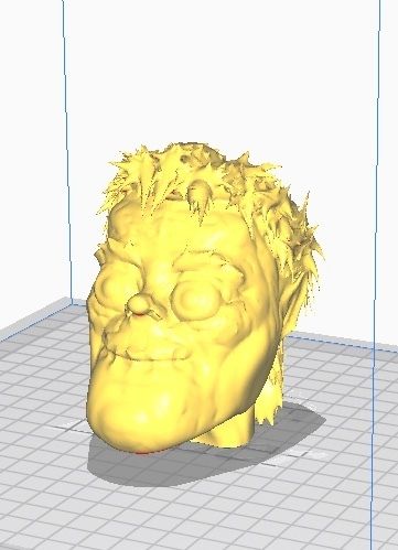 📁 HEAD AYUWOKI 3D PRINT STL FILE MICHAEL JACKSON MEME HEAD 100 MM EASY ...