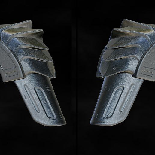 📁 Predator Shoulder Armor Scale 1:1 File STL-OBJ for 3D Printing・ 3D ...
