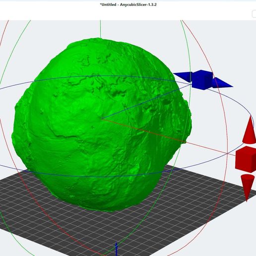 🌍 Geoid Height STL Model – Artistic Earth Gravity Surface for 3D ...