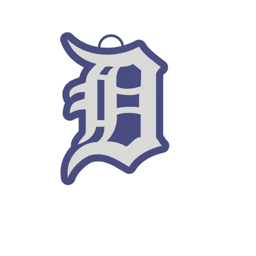 🎭 Detroit Tigers MLB Network・ STL File for 3D printing・Cults