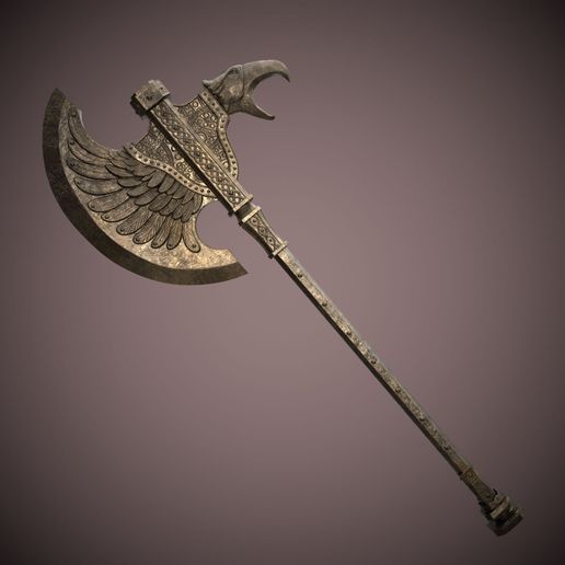 🪓 STORMHAWK AXE nepheli lou ELDEN RING・ STL File for ・Cults