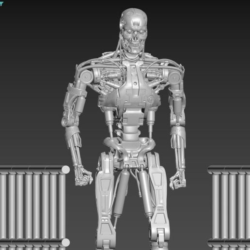 🤖 T-800 Terminator Salvation・Fichier 3D pour Impression 3D・Cults