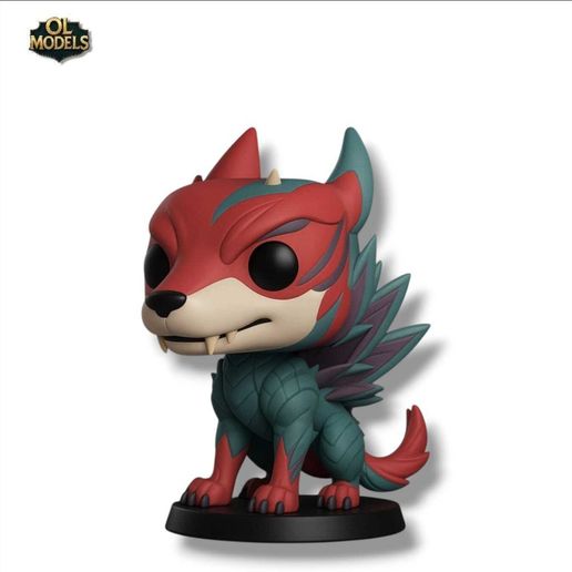 🐕 Naafiri Chibi Figure League of Legends 3D Model・ STL File for 3D ...