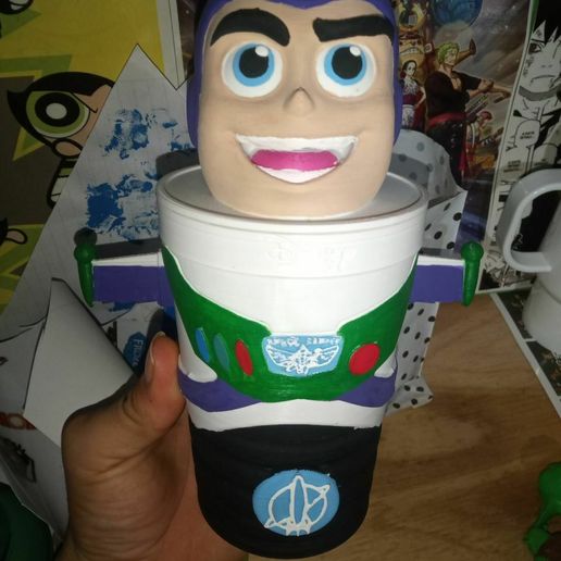 🎨 pack Toy Story vaso Milkshake・Archivo STL para Impresión 3D・Cults