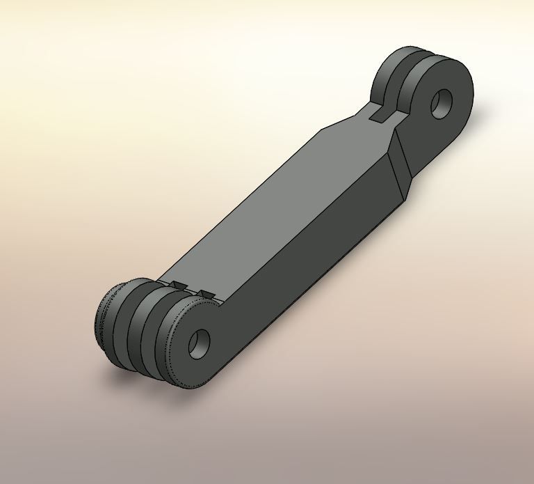 Download STL file Extension for Gopro and/or action cams • 3D print model ・ Cults