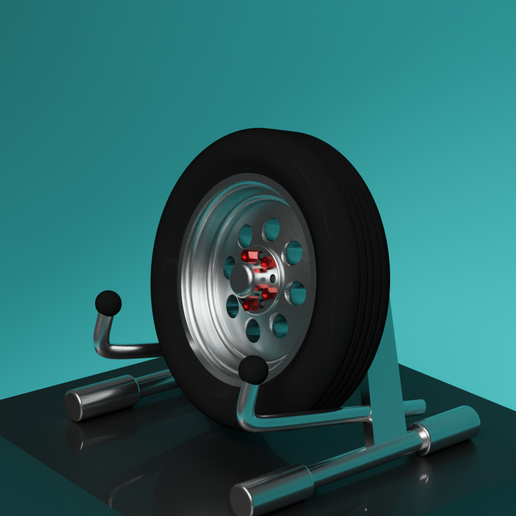 🛞 Hoosier style drag rims & tyres 1/64・ STL File for ・Cults