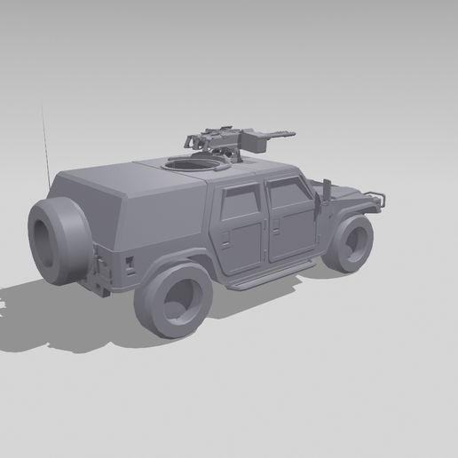 STL file HMMWV M998 👾 ・3D printing design to download・Cults