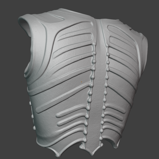 ☠️ Skeleton Rib Cage Chest Armor・ STL File for 3D printing・Cults