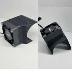 STL file 40mm Rc Car Fan Shroud with cut out. 🚗 ・3D printing model to ...