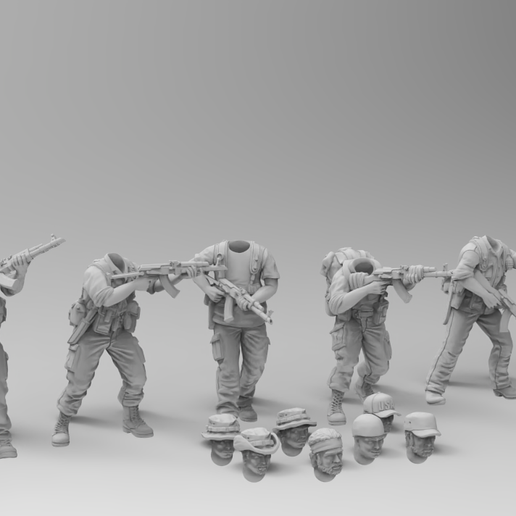 STL file rebel forces 🪖 ・3D print design to download・Cults