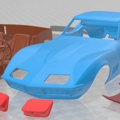 Corvette best 3D printing models・609 designs to download・Cults