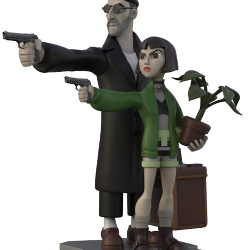 🧸 Leon and Matilda (Professional)・ STL File for 3D printing・Cults