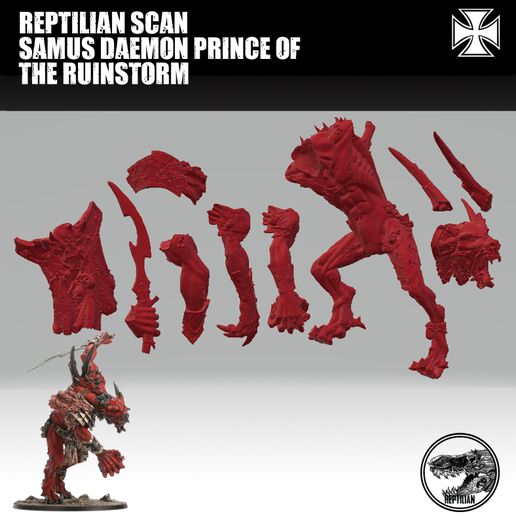 3D-Datei Samus Daemon Prince of the Ruinstorm 🤴 ・Design für den 3D ...