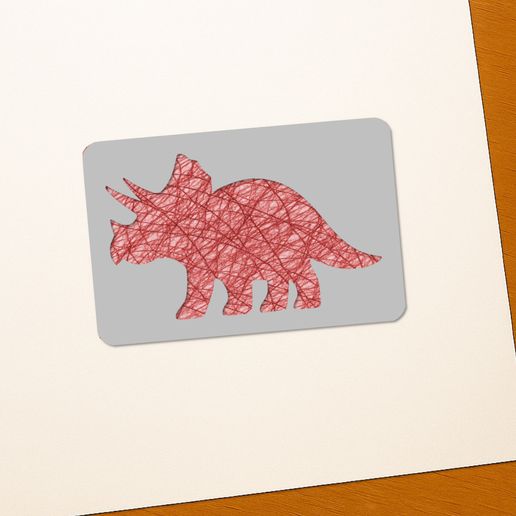 triceratops template