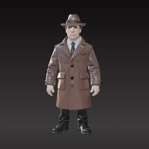 🕵️‍♂️ detective・ STL File for 3D printing・Cults