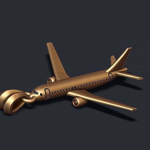 🛩️ Airplane pendant 3D print model・ 3D File for 3D printing and CNC ...