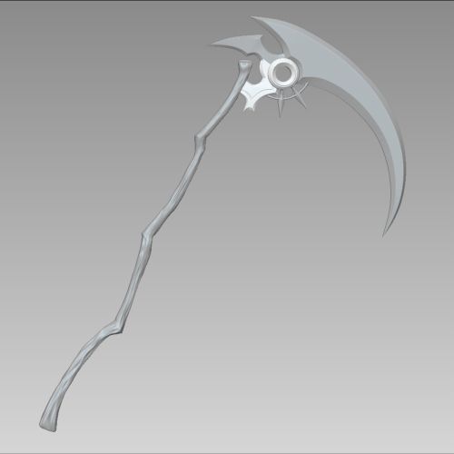 💀 Hololive Mori Calliope:Scythe prop for cosplay・ STL File for 3D ...
