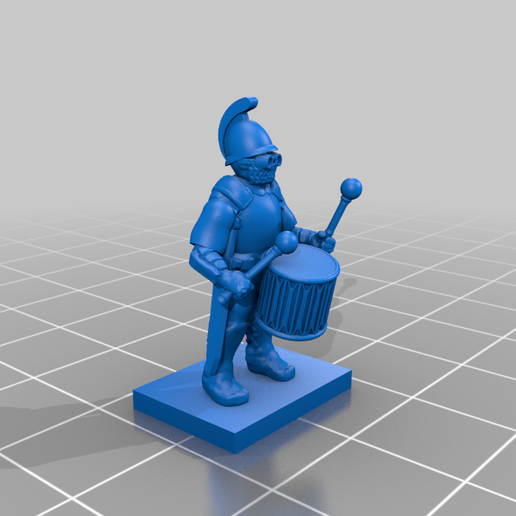 🎲 Steampunk - Line Infantry Command・Free 3D File for ・Cults