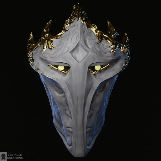 OBJ file STL FILES Arcane Viktor Mask 3D FILE 📁 ・Template to download ...