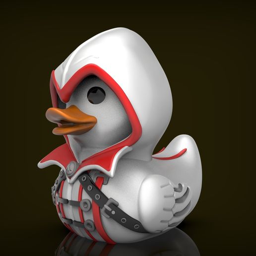 STL file Ezio Assasin's Creed Rubber Duck 🦆 (3MF)・Model to download and ...