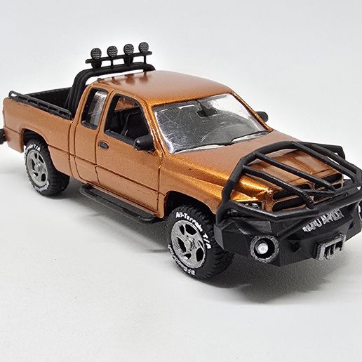 🐏 2 Fast 2 Furious "Scramble" Dodge Ram 1500 Off Road Kit bumper Quad ...