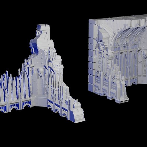 🏰 INFINITE PALACE - RUIN・ 3D File for 3D printing・Cults